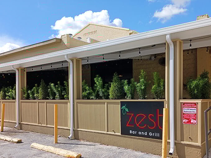 Zest brings modern dining to historic Bartow, where the atmosphere is as refreshing as the menu.
