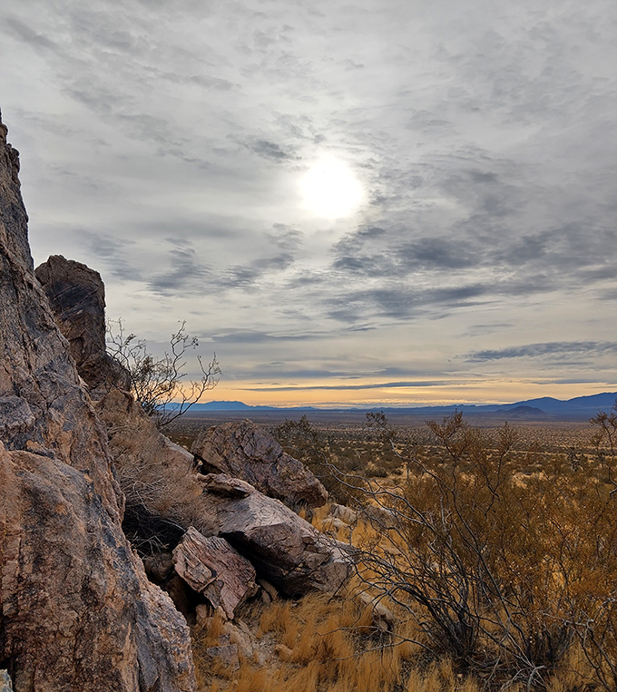 That magical moment when the sun plays hide-and-seek with the clouds, painting the desert in soft hues that no Instagram filter could improve.