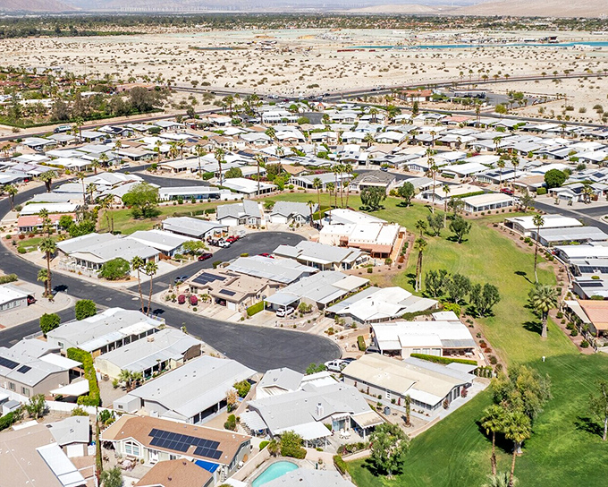 From above, the community reveals its perfect balance of homes and green space&mdash;like a well-designed chessboard where every piece is a winner.