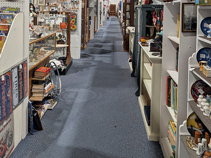 These endless aisles hold more stories than a library, and everything's actually for sale here.