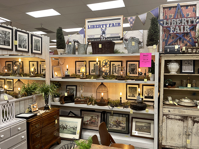 Every frame here once hung in someone's living room, silently judging their decorating choices for decades.