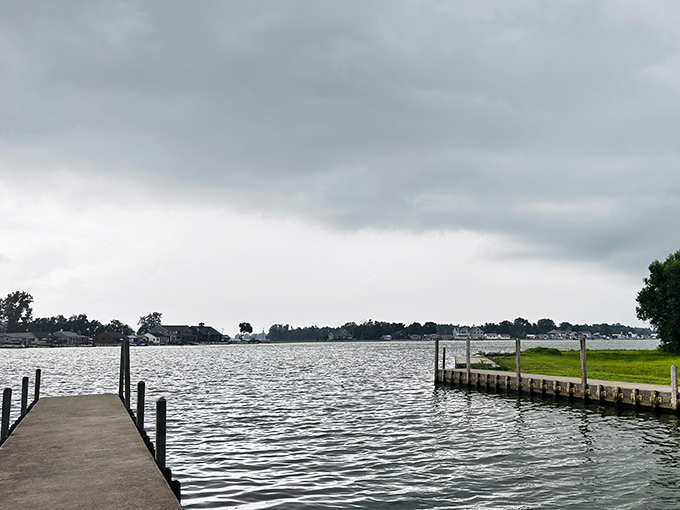 Where land meets water and weekend plans meet reality. This dock has witnessed more fishing stories than a tackle shop on discount day.