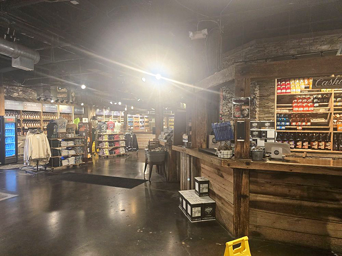 Shopping for shine has never looked so inviting. The distillery's retail space combines rustic charm with enough moonshine varieties to make your head spin faster than a square dance caller.