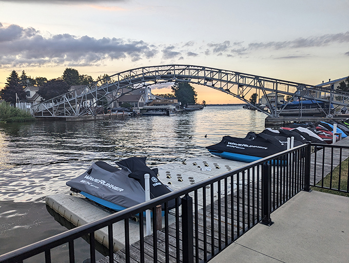 That iconic arched bridge at sunset isn't just Instagram bait&mdash;it's a portal to lake adventures that don't require a passport or currency exchange.