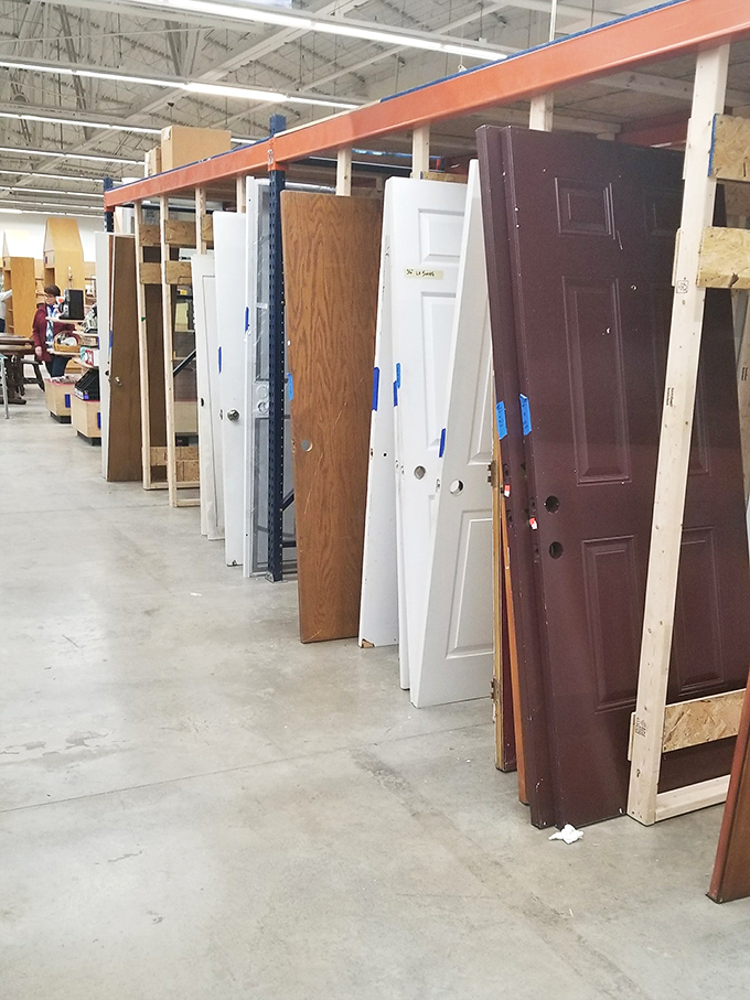 Like choosing a portal to Narnia, except these doors lead to your newly renovated bathroom or bedroom.