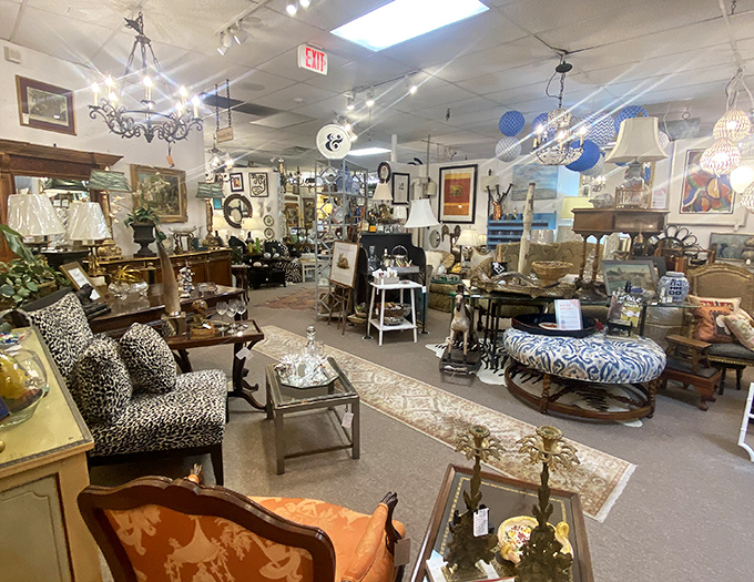 Leopard print chairs mingle with crystal stemware like guests at the world's most stylish dinner party.