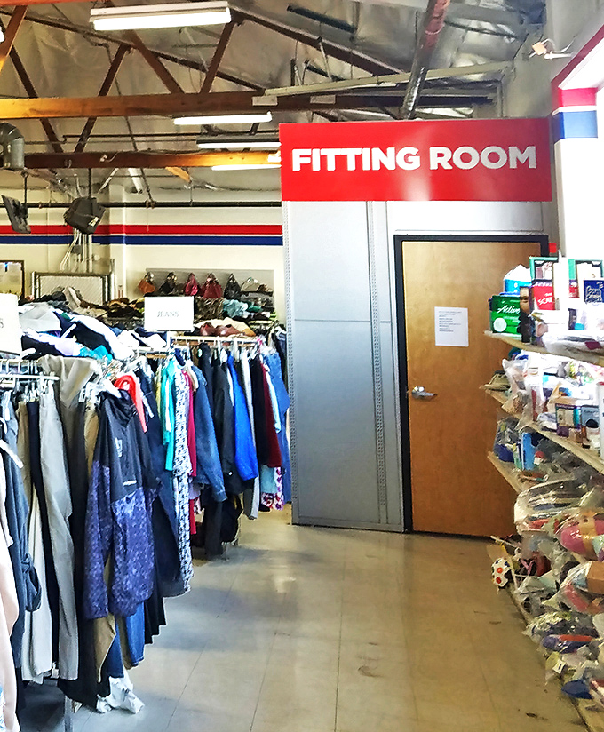 The fitting room awaits your fashion experiments. Remember: what looks questionable on the hanger might be your next signature piece.