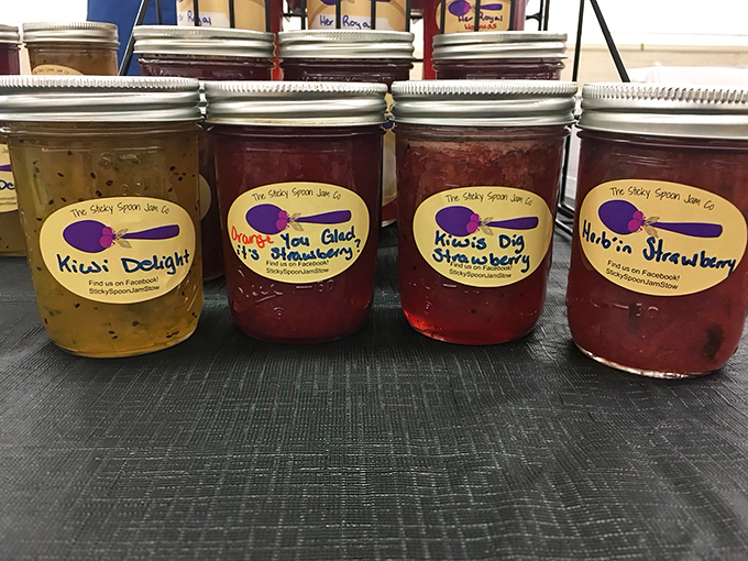 The Sticky Spoon Jam Co. offers sweet salvation in jars. That Kiwi Delight is calling my name like a fruity siren song!