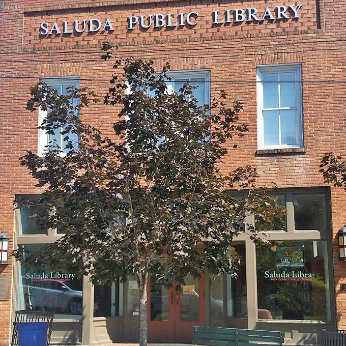 The Saluda Public Library isn't just for books&mdash;it's where the community's heart beats between brick walls and well-worn pages.