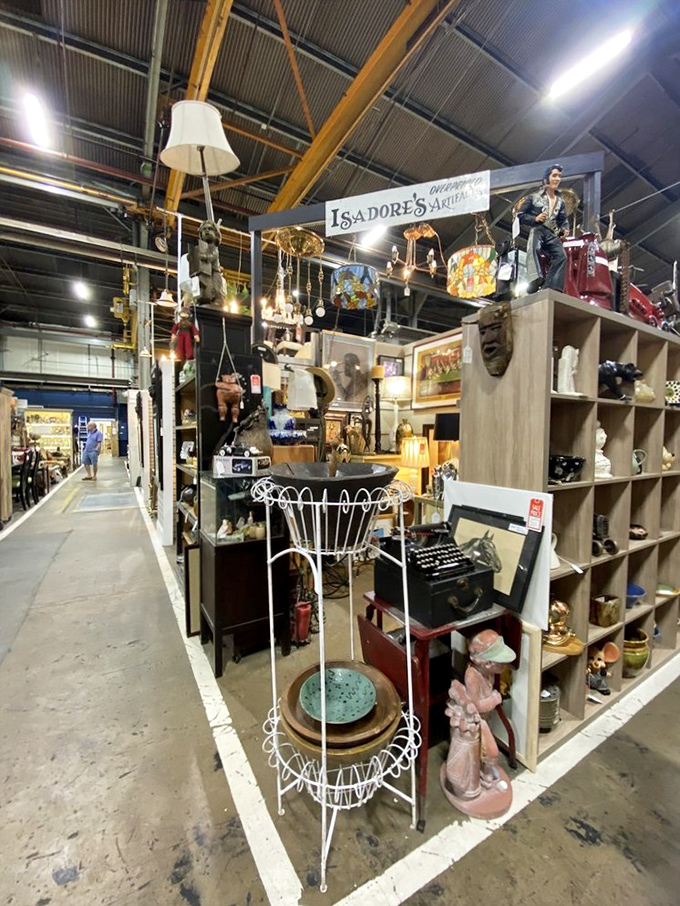 Every vendor space is like opening a different time capsule &ndash; you never know which decade you'll step into next.