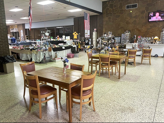 Endless aisles of possibilities where your grandmother's kitchen meets your teenager's vintage obsession.