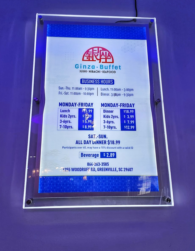 The menu board tells the whole story&mdash;affordable abundance that explains why the parking lot is never empty.