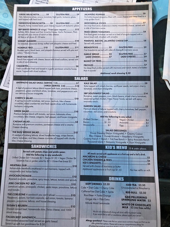 A menu that doesn't need fancy fonts or flowery descriptions&mdash;just honest food that speaks for itself.