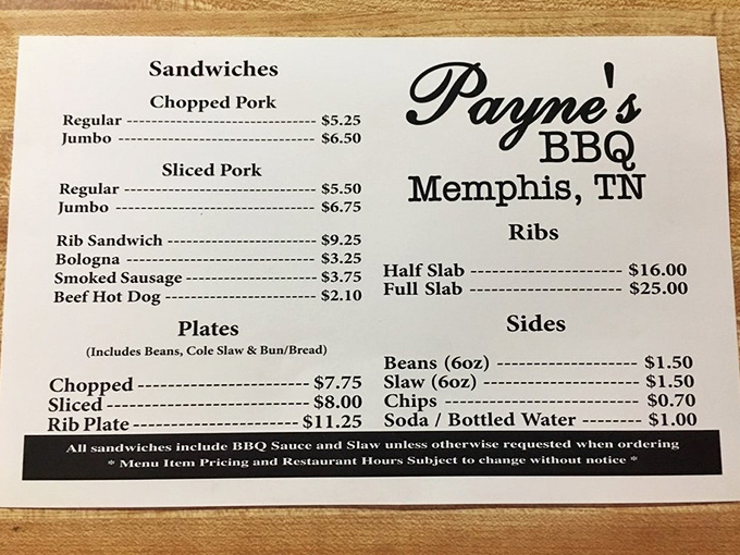 A menu so straightforward it borders on poetry&mdash;no fusion confusion here, just the barbecue fundamentals executed to perfection.