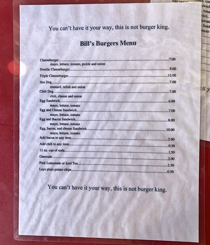 "You can't have it your way" - a refreshing manifesto in our have-it-your-way world. Sometimes the chef really does know best.