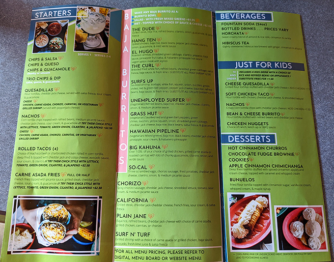 Menu decisions at Pelon's are deliciously difficult &ndash; from "The Dude" burrito to the aptly named "Unemployed Surfer" nachos, each option promises a flavor fiesta.