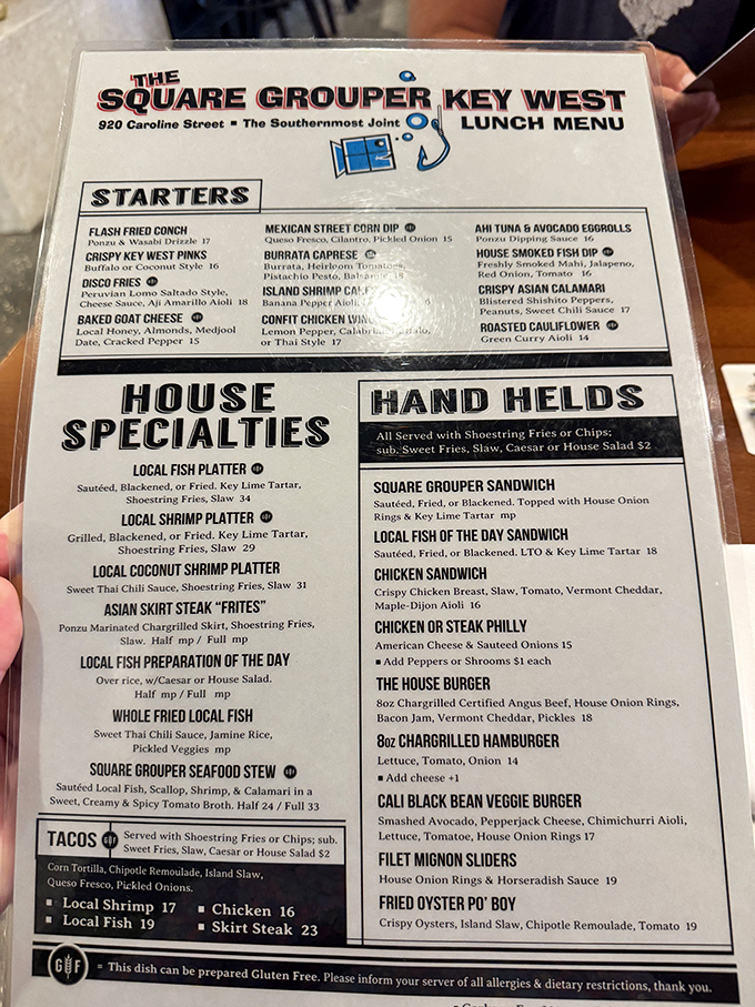 This menu reads like a love letter to both land and sea, offering something special for every appetite.