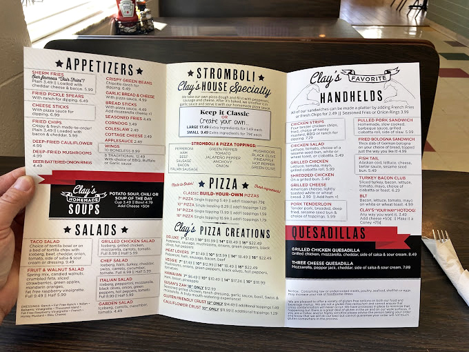 This menu reads like a love letter to American comfort food classics done right.