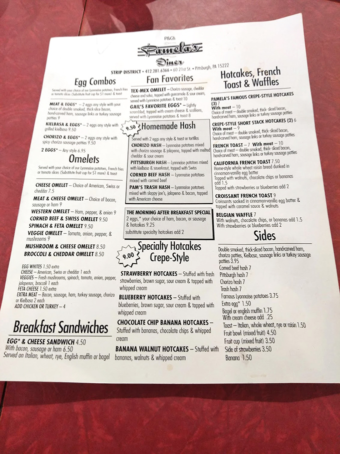 The menu reads like a love letter to breakfast, with options that make choosing feel like Sophie's Choice.