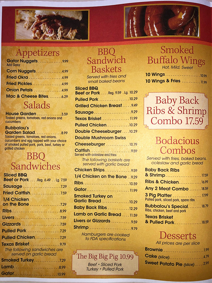 A menu that reads like poetry to carnivores. The "Big Big Pig" isn't just a sandwich&mdash;it's a commitment to excellence that requires both hunger and napkins.