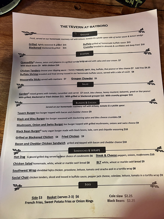 A menu that doesn't need fancy fonts or pretentious descriptions &ndash; just honest food that makes decision-making the hardest part of your visit.