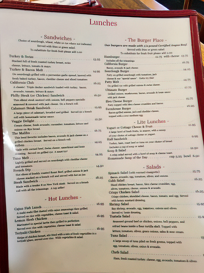 A menu that reads like a love letter to American classics. No deconstructed anything, just honest food that makes you happy.