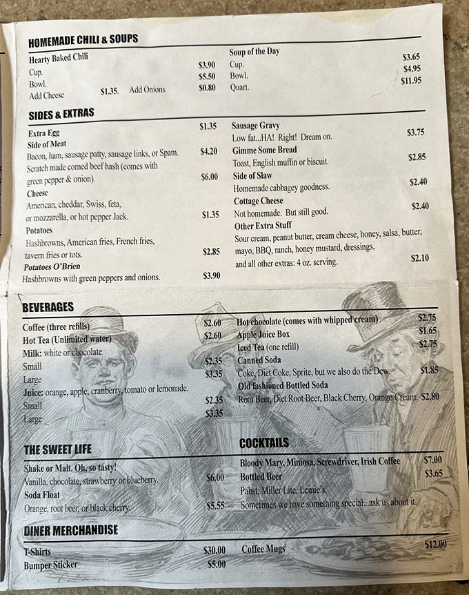 A menu that doesn't need fancy fonts or pretentious descriptions&mdash;just honest food that makes your stomach high-five your soul.