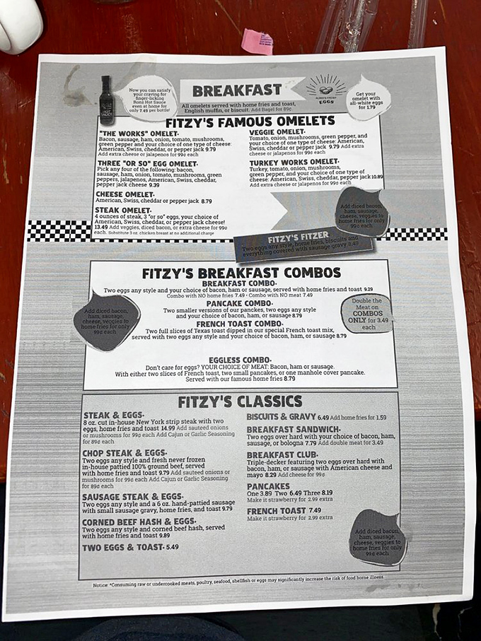 The menu reads like a love letter to every breakfast craving you've ever had.