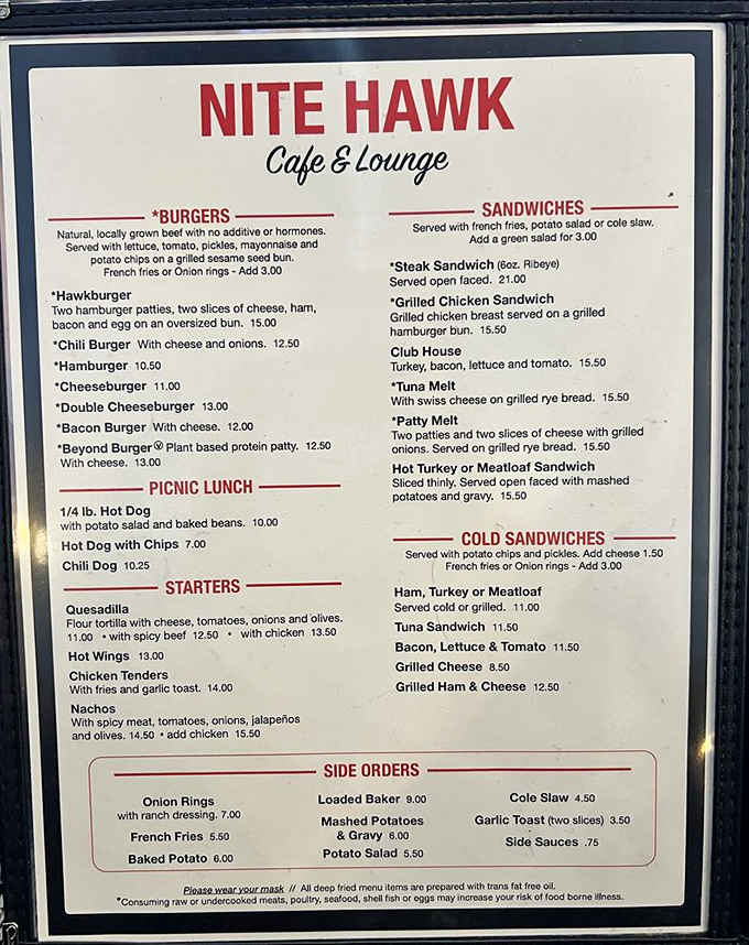 A menu that reads like a love letter to American classics&mdash;no foam, no deconstructed anything, just honest food that satisfies the soul.