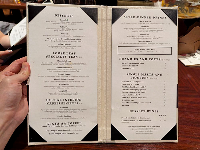 When the menu reads like a love letter to African cuisine, you know dinner's about to get interesting.