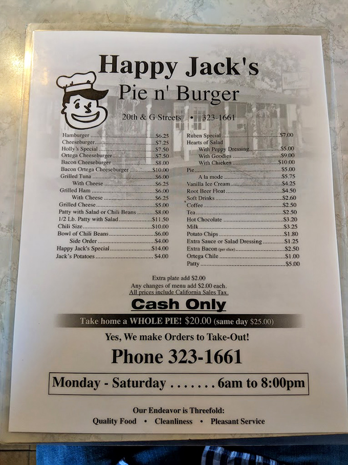 Cash-only prices that'll make you wonder if you've time-traveled back to when dollars meant something.