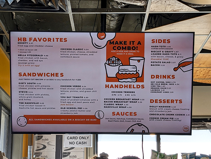 A menu that reads like poetry to hungry souls&mdash;each named sandwich promising its own unique symphony of flavors.