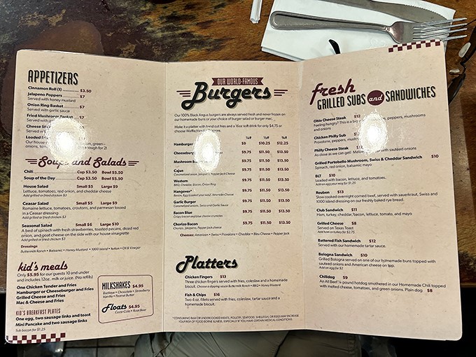 The menu reads like a love letter to American comfort food&mdash;no molecular gastronomy, just honest dishes that grandmother would approve of.