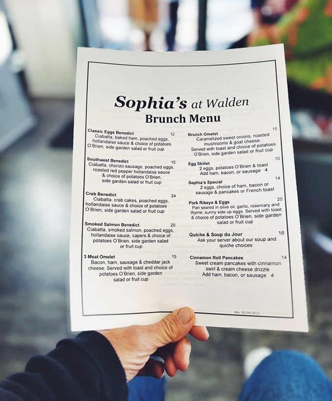A brunch menu that reads like a love letter to morning indulgence &ndash; five different Benedicts? Someone clearly understands the weekend warrior's battle plan.