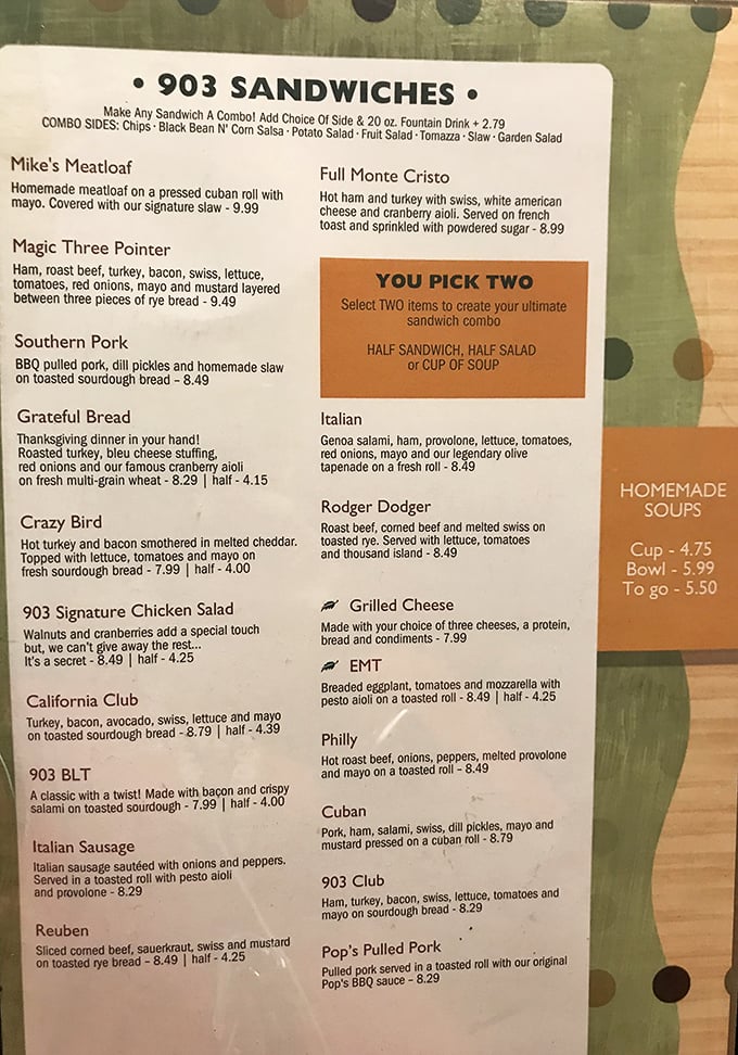 The menu reads like a love letter to sandwich perfection &ndash; each option more tempting than the last, making decisions deliciously difficult.