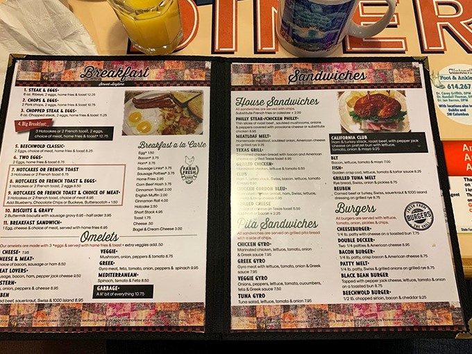 A menu that doesn't need fancy fonts or pretentious descriptions&mdash;just honest food that speaks the universal language of comfort.