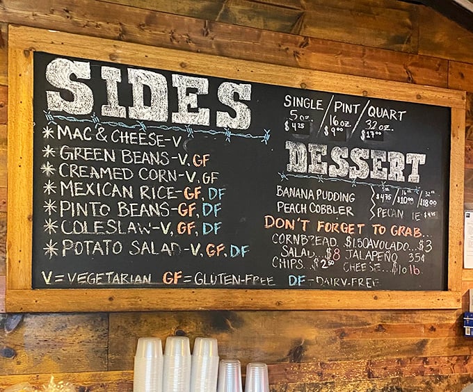 That menu board reads like a love letter to your arteries, with prices that won't require a second mortgage.