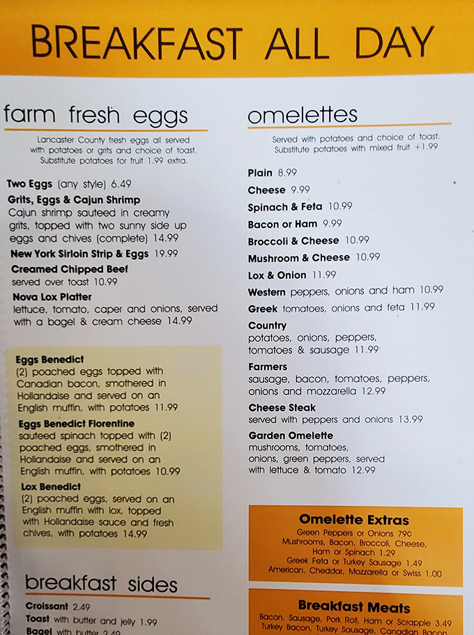 Breakfast all day? That's not a luxury&mdash;it's a constitutional right that Country Club Diner proudly upholds with their extensive morning menu.