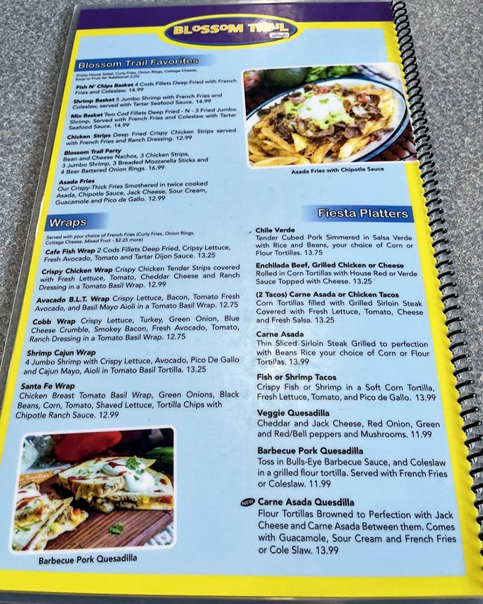 A menu that reads like a love letter to comfort food. The hardest workout you'll get here is deciding what to order.