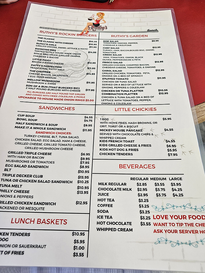 A menu that doesn't need fancy fonts or pretentious descriptions&mdash;just honest food that makes decision-making the hardest part of your meal.