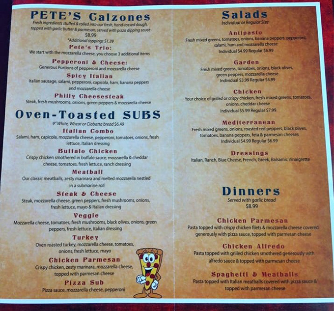 A menu that doesn't need fancy fonts or pretentious descriptions&mdash;just honest food that makes decision-making the hardest part of your visit.