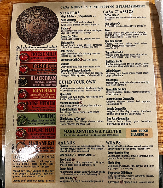 This no-tipping menu reads like a love letter to anyone who's ever been truly hungry for authentic flavors.