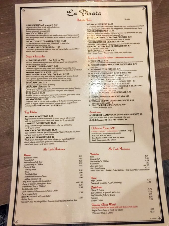 A menu that reads like poetry for your taste buds, promising adventures in every single dish.