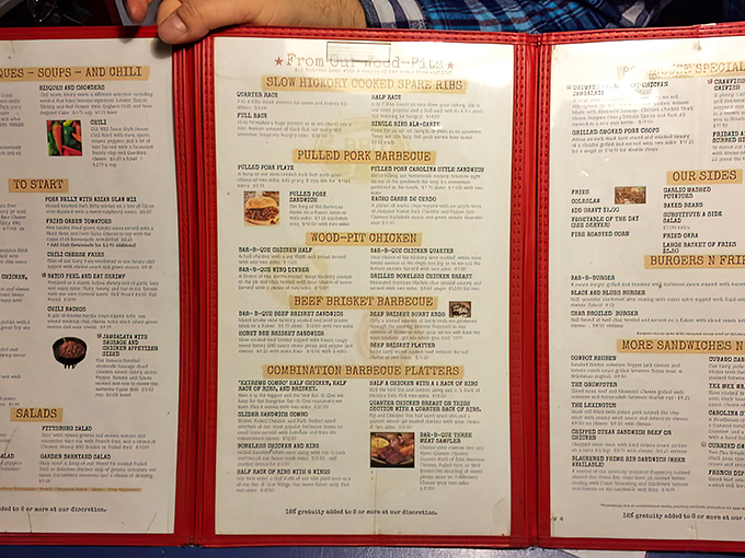 The menu at Grumpy's reads like a love letter to smoked meat enthusiasts. Decisions, decisions—like choosing your favorite Beatles album, it's impossible but deliciously necessary.