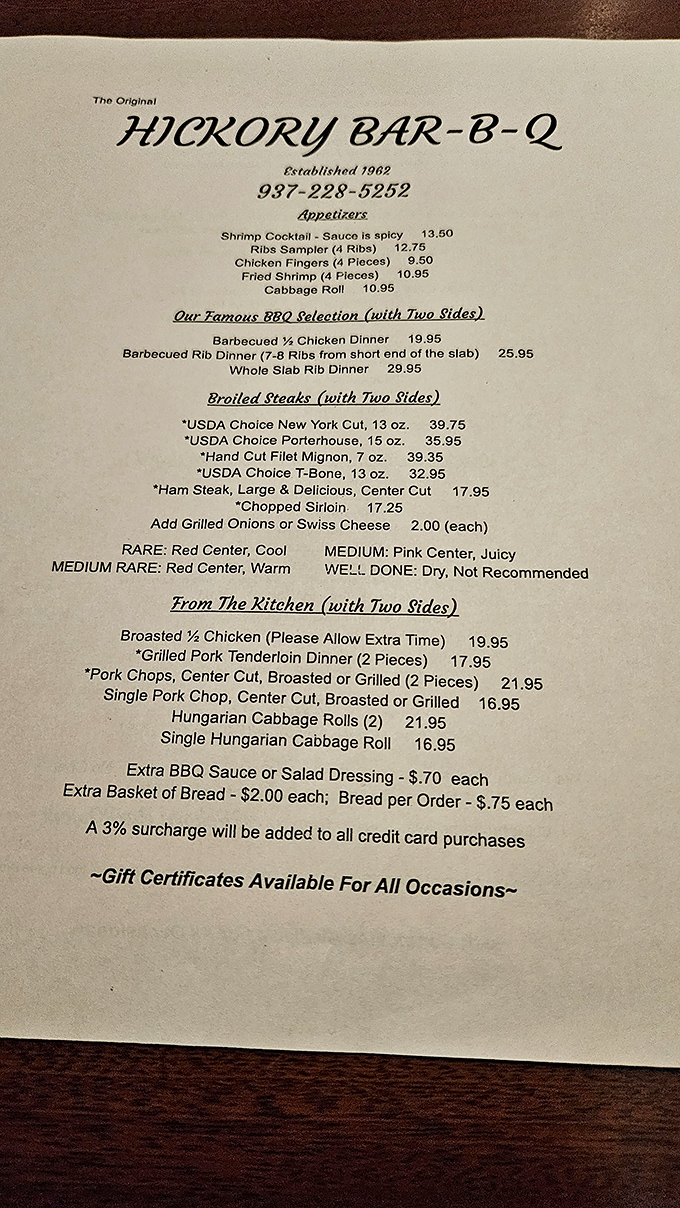 A menu that hasn't surrendered to food trends is something to celebrate. Hickory's offerings read like a love letter to American comfort.