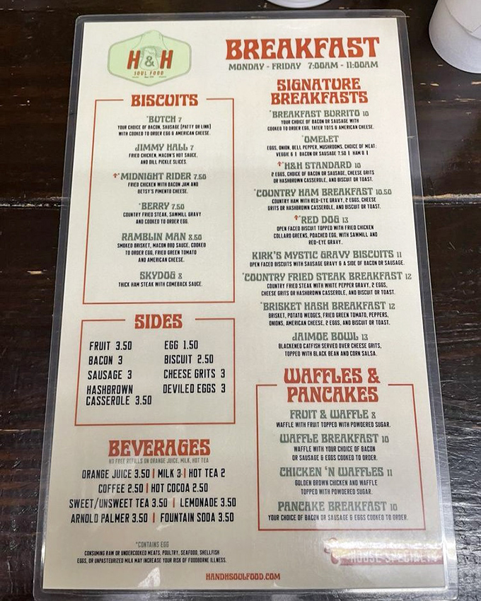 This menu isn't just a list of dishes&mdash;it's a roadmap to Southern comfort that makes decision-making deliciously difficult.