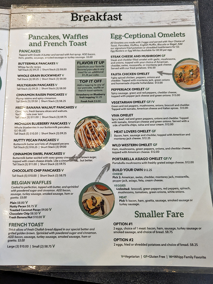 The menu reads like breakfast poetry &ndash; each description promising morning magic that makes hitting the snooze button a crime.