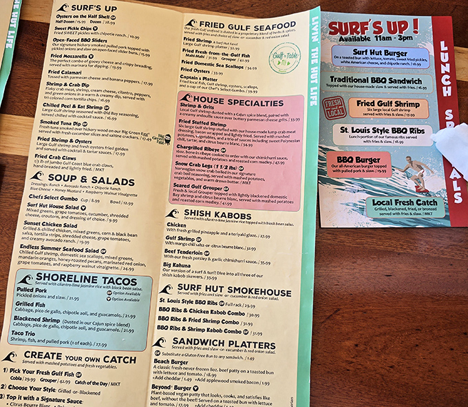 When menus read like love letters to the Gulf, you know you're somewhere special.