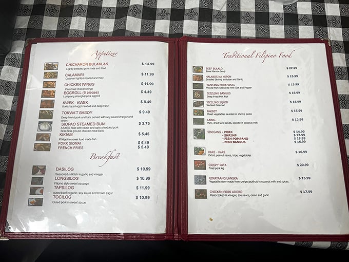 This menu isn't just a list of dishes&mdash;it's a passport to the Philippines, no TSA pat-down required.