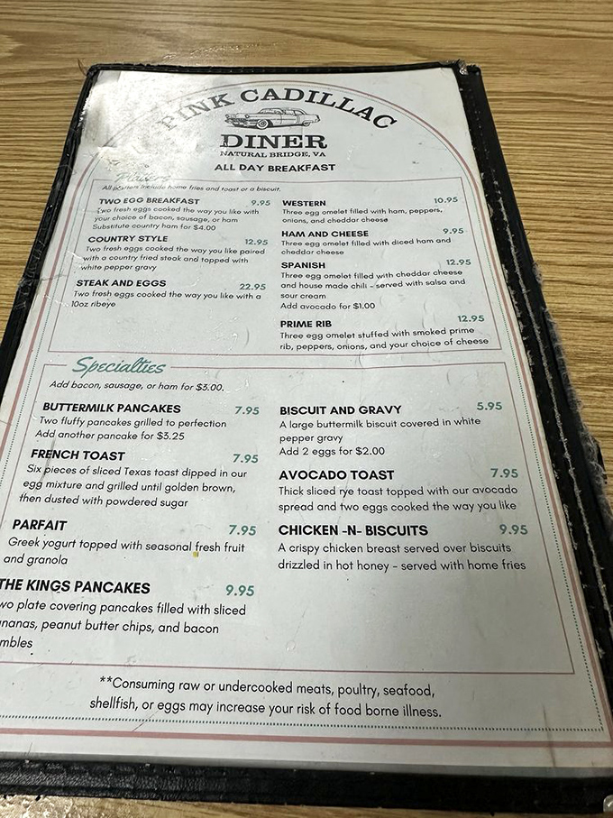 When a menu promises "all day breakfast," you know you've found a place that understands life's priorities.